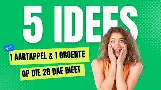 Gesond Bevredigend 5 Kreatiewe Resepte Vir 1 Aartappel 1 Groente Etes ...