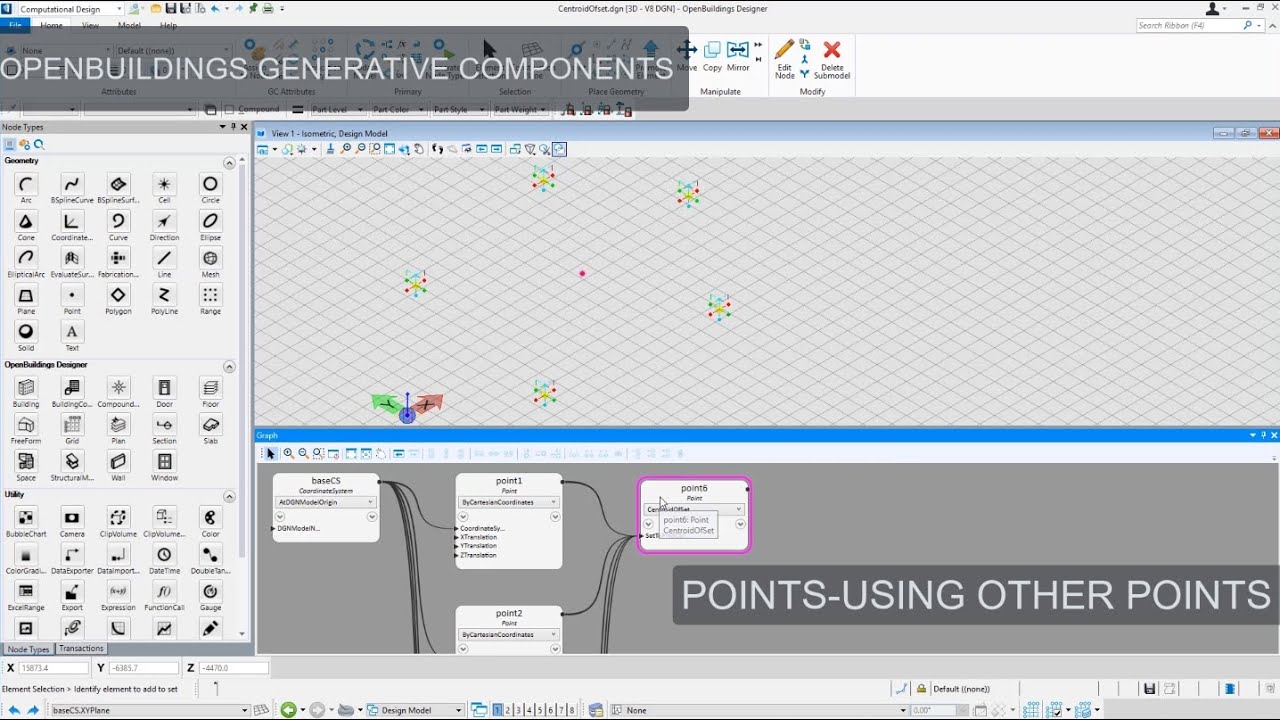 Openbuildings Generativecomponents Tutorial Series Episode 6 Points