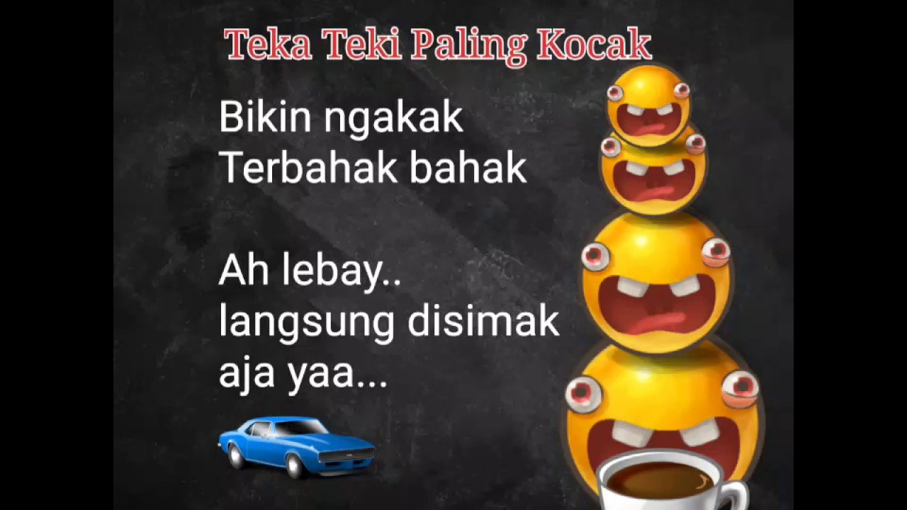 Teka Teki Kocak Dan Jawabannya Perumperindo Co Id