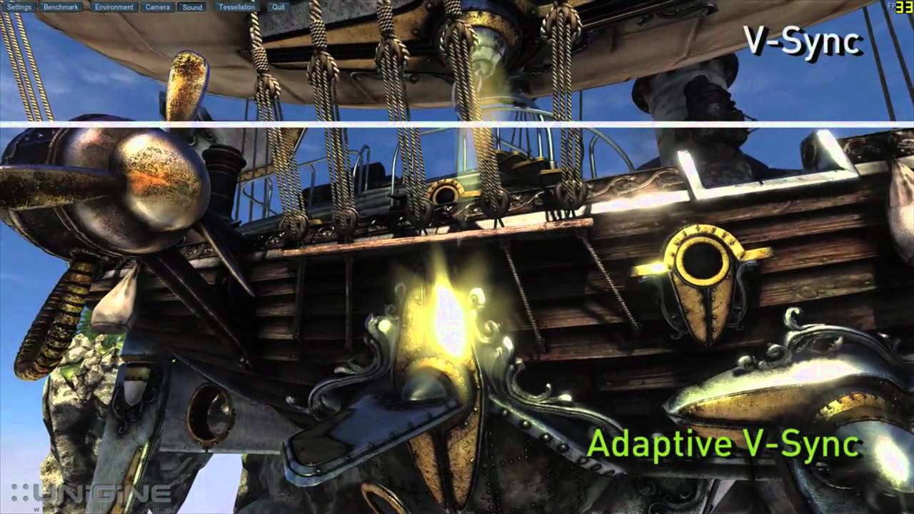 Nvidia Adaptive Vsync Demo Youtube