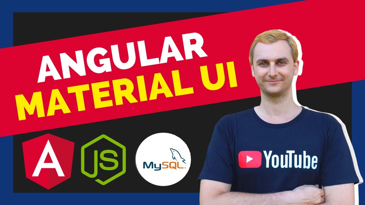Angular Material Ui For Beginners Youtube