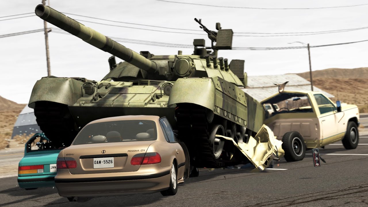 Tank Rampage 6 Beamng Drive Youtube