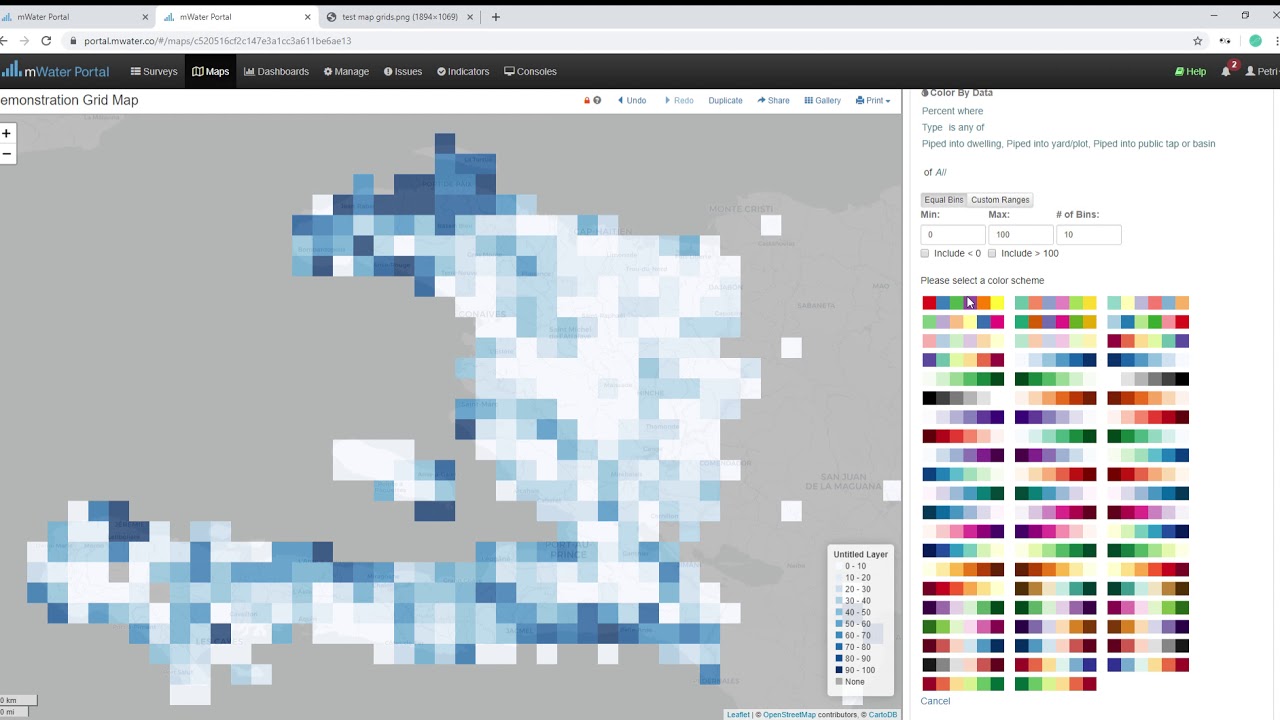 Custom Map Grids Youtube