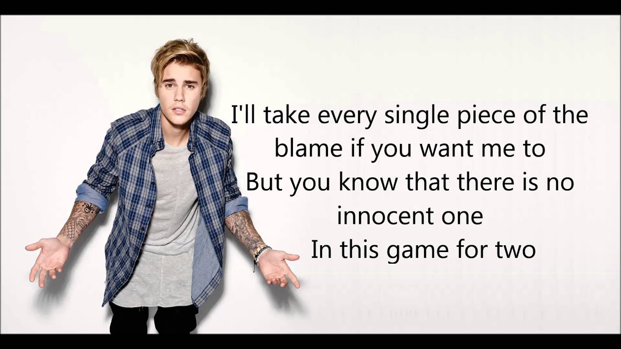 Justin Bieber Sorry Song Lyrics