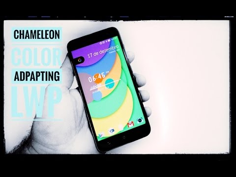 Chameleon Color Adapting Lwp Live Wallpaper Youtube