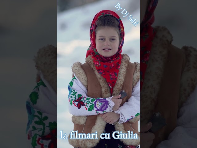 Astazi filmam cea mai noua colinda cu Giulia #djsebi
