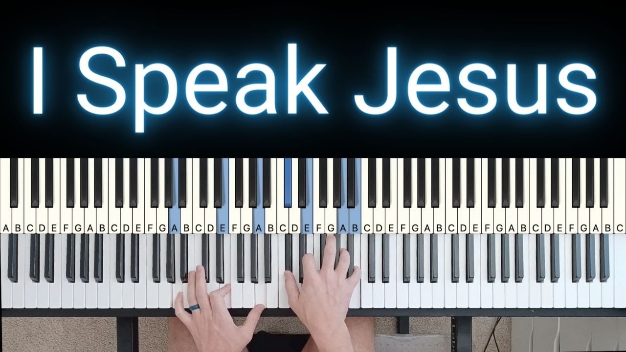 I Speak Jesus Charity Gayle Piano Tutorial Cover Chords Chordify