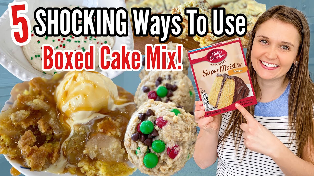 5 Brilliant Recipes Using Boxed Cake Mix Easy Tasty Ways To Upgrade
