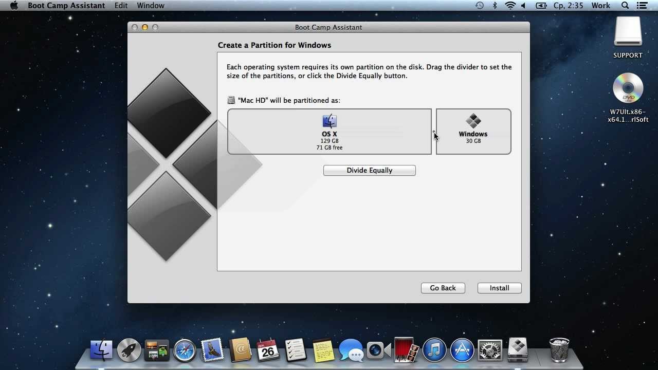 How To Use Apple Boot Camp Horsample