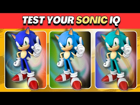 Sonic Quiz Challenge Fun Game To Test Your Knowledge Youtube