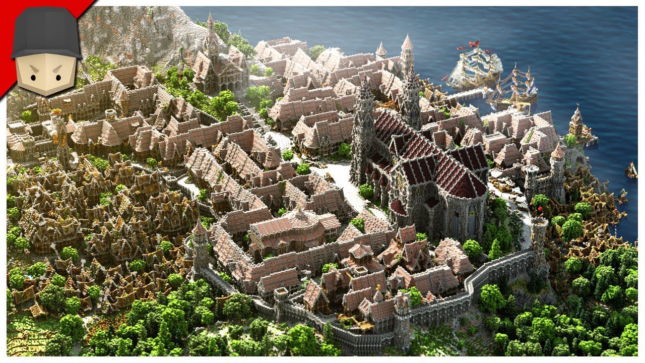 Medieval City Minecraft Maps Wqpgogo