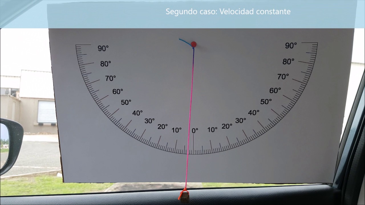 Determinando La Aceleración De Un Auto Con Un Acelerómetro Angular