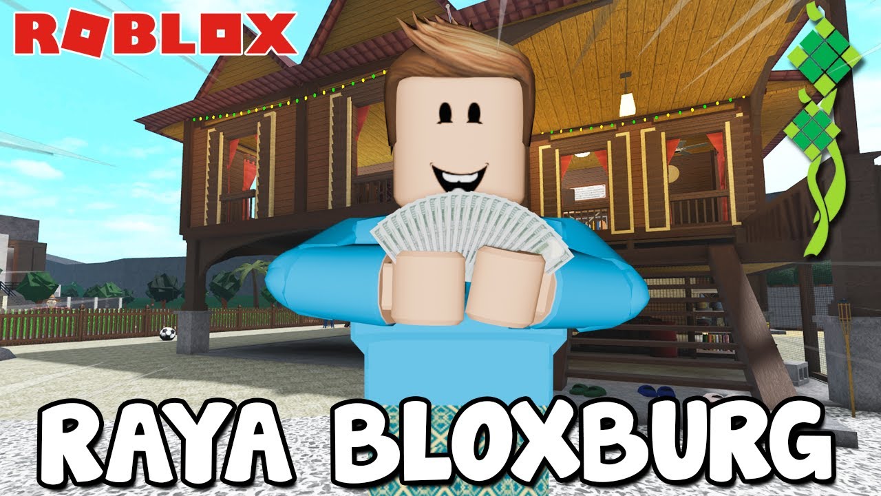 Beraya Di Kampung Bloxburg Rp Bloxburg Raya Roblox Malaysia Youtube