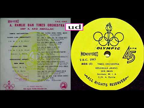 A Ramlie Seniman A Ramlie M I A 1970 Youtube