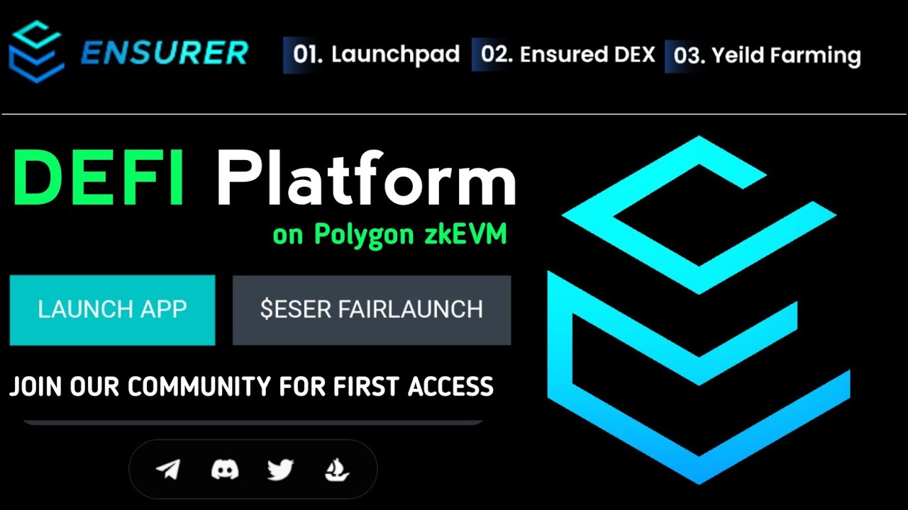 Ensurer Project Review The Premier Defi Platform On Polygon Zkevm