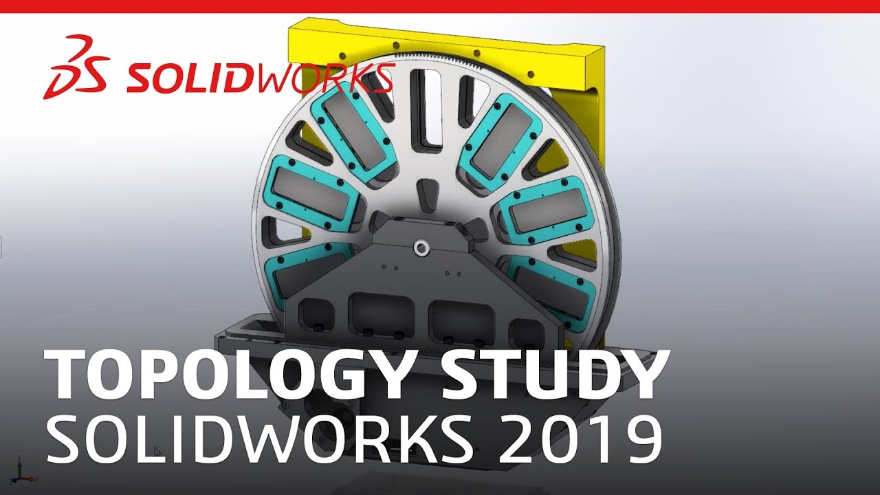 Topology Study Solidworks 2019 Youtube