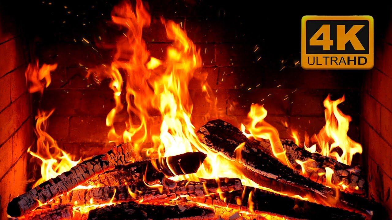 рџ ґ Fireplace 4k Cozy Winter Youtube