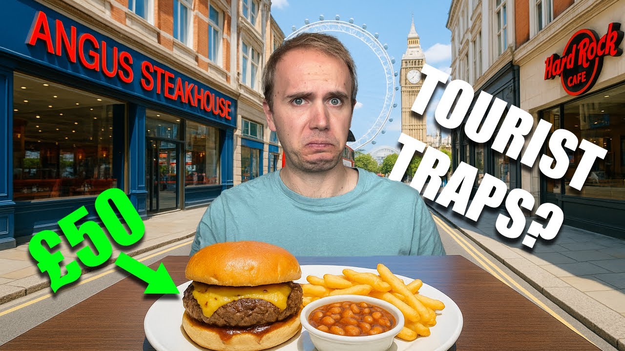 I Ate At Every Tourist Trap Restaurant In London Youtube