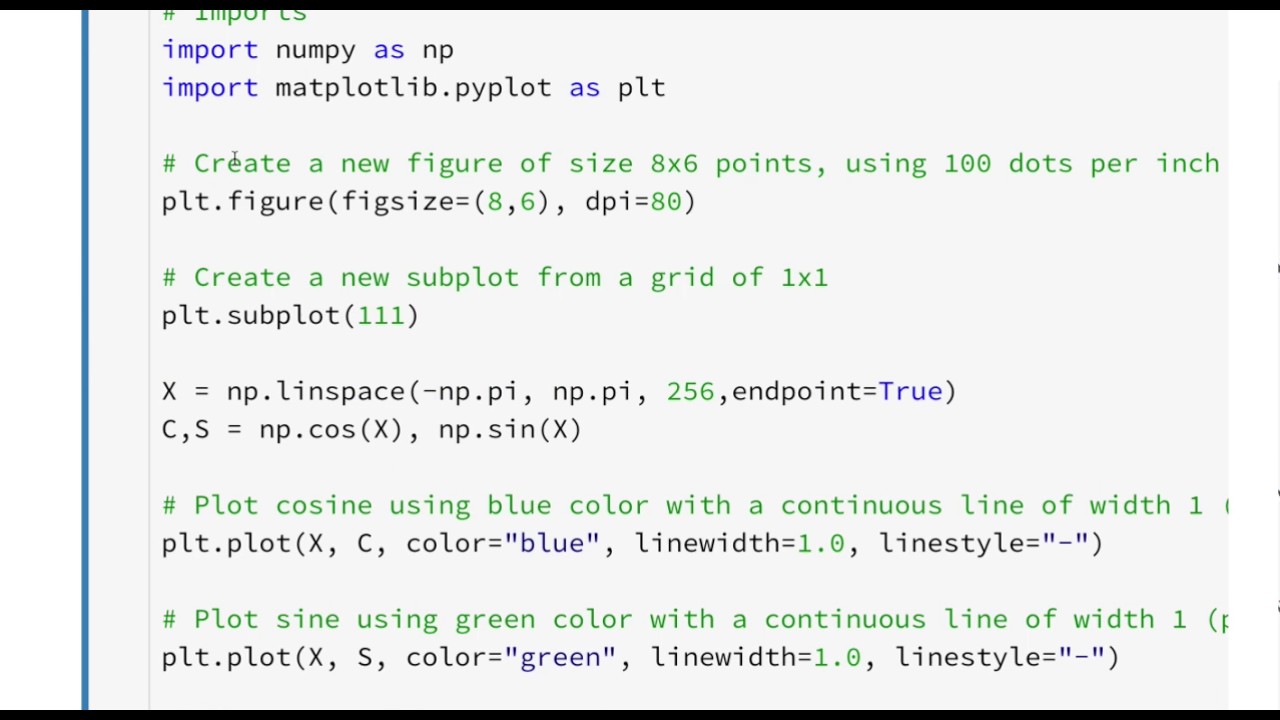 Pyplot 004 Default Plot Youtube