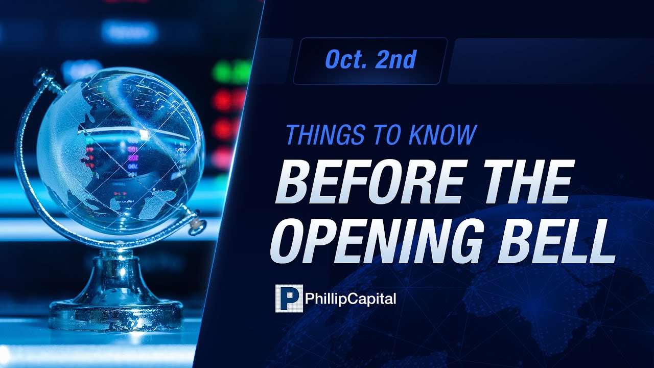 Oct 2nd Things To Know Before The Opening Bell Youtube