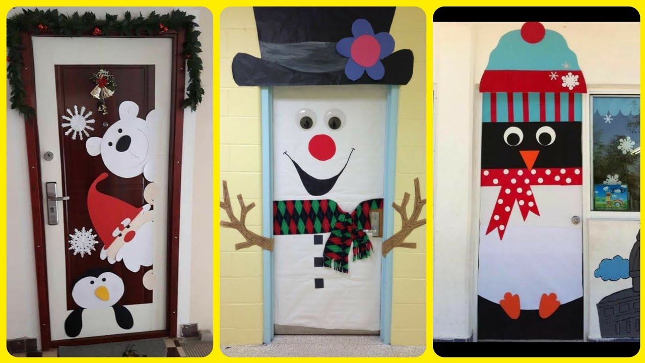 Funny Christmas Door Decorating Contest Ideas