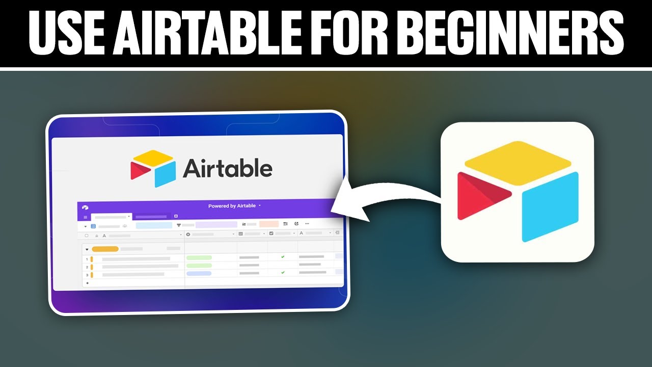 How To Use Airtable For Beginners Full Tutorial Youtube