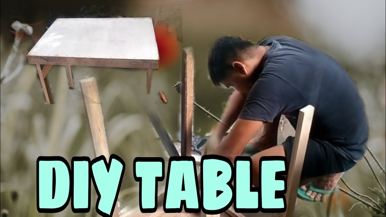 Simple Diy Table Youtube