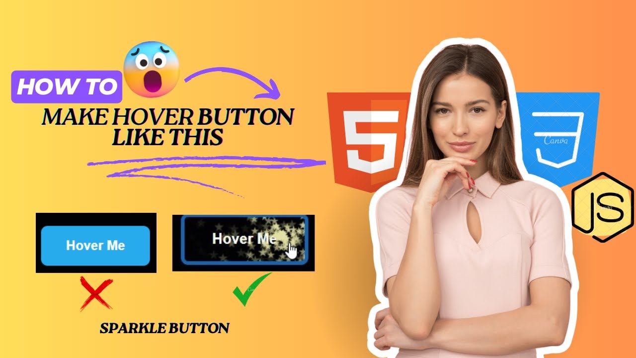 How To Create A Sparkle Button With Star Effects Html Css