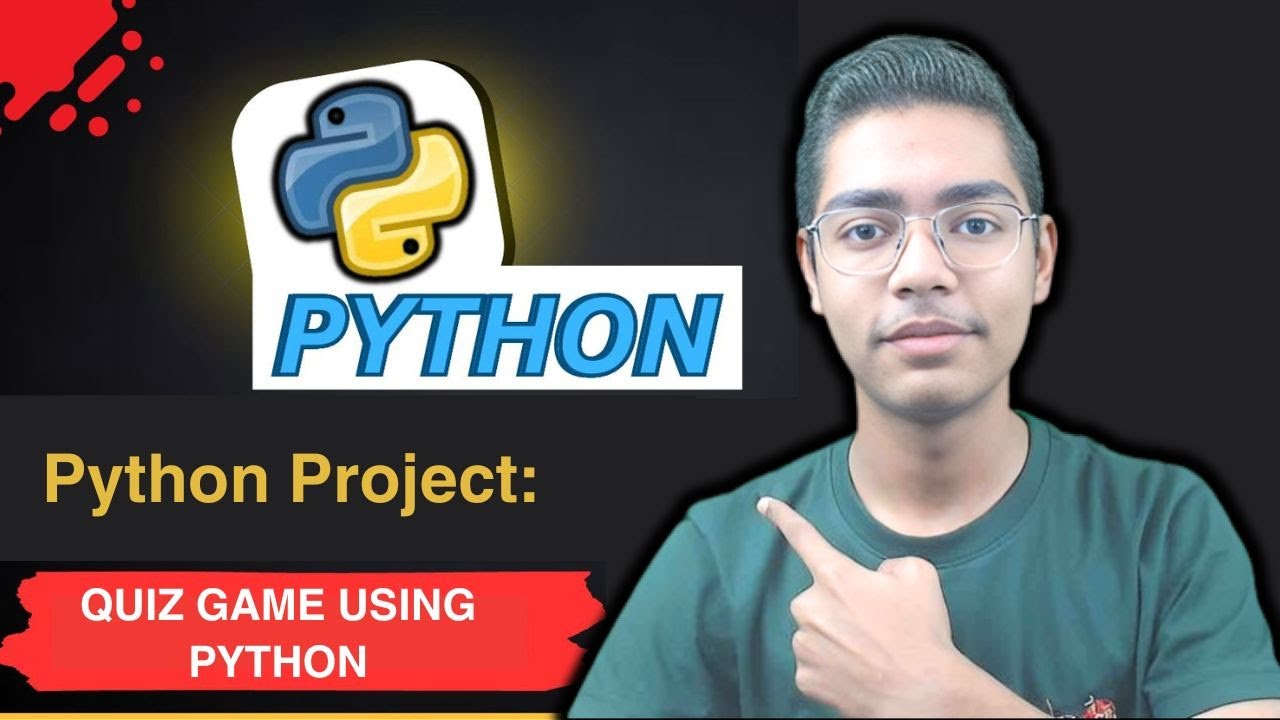 Python Project 6 Quiz Game In Python For Beginners Youtube