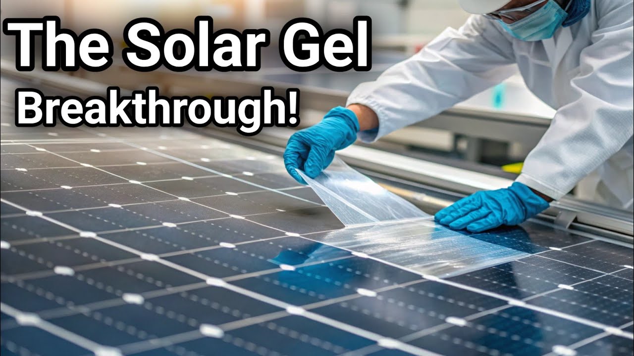 Unlocking Solar Power 12 More Efficiency With Hydrogel Youtube