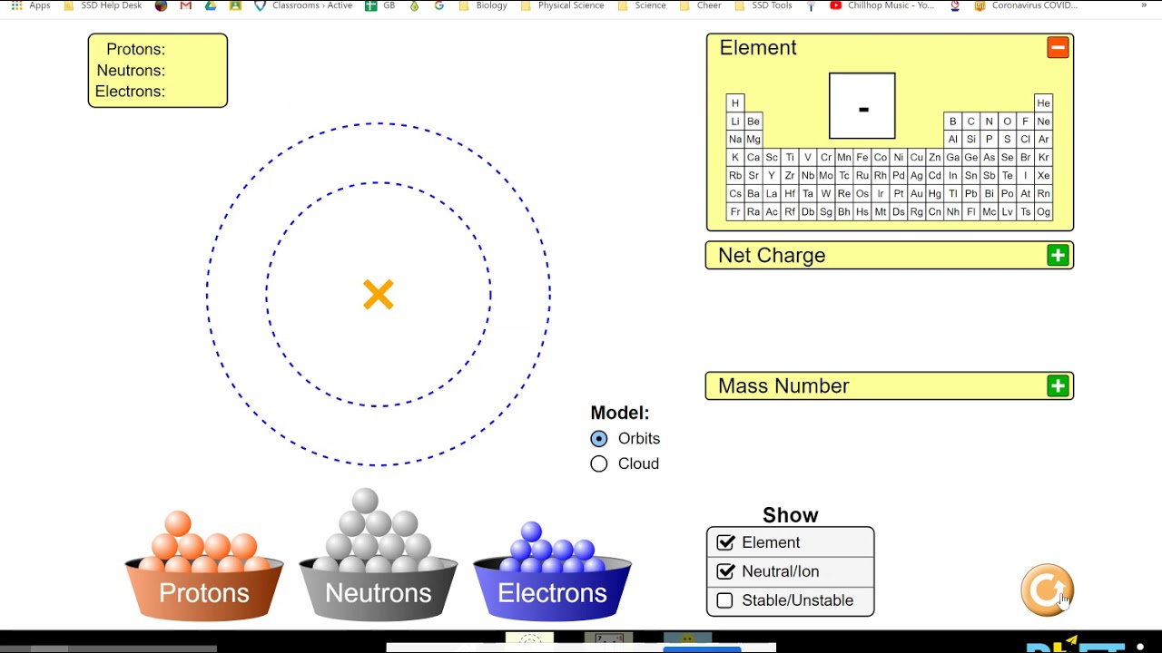 Atom Simulation Youtube