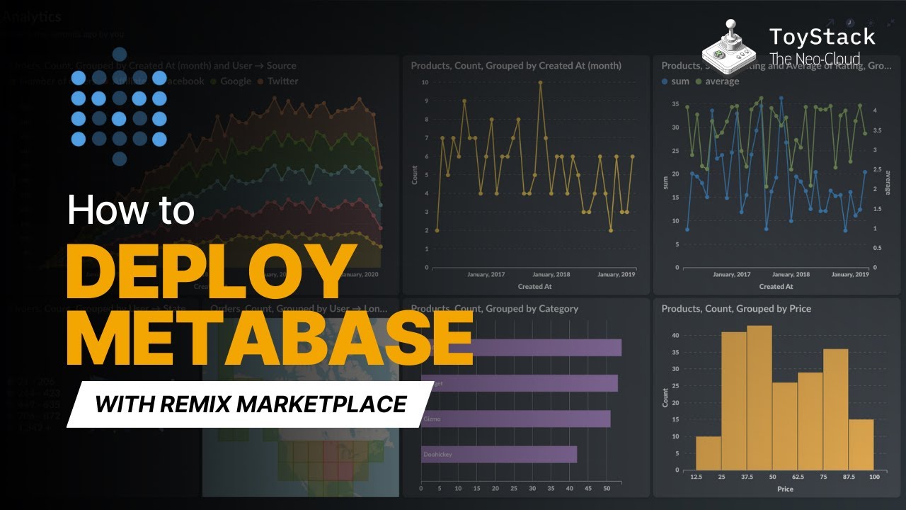 Deploy Metabase In Minutes With Toystack Remix Marketplace Step By