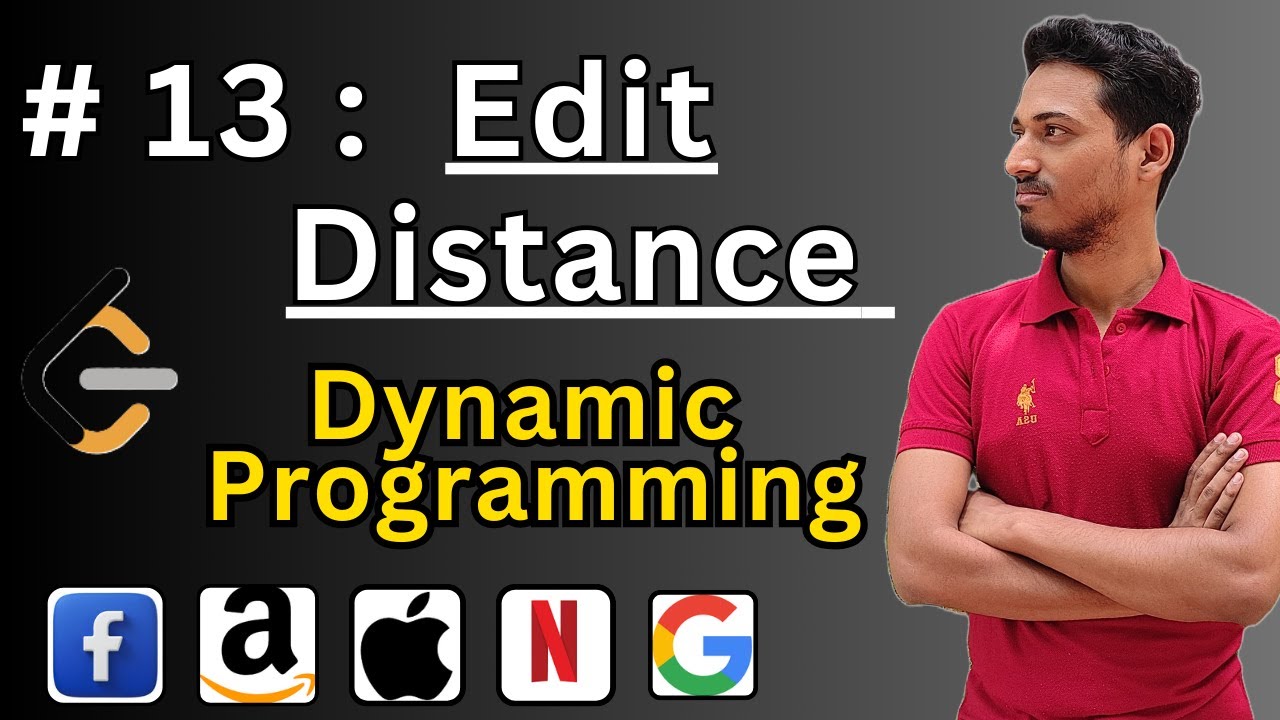 Edit Distance Dynamic Programming Explained Leetcode 72 C