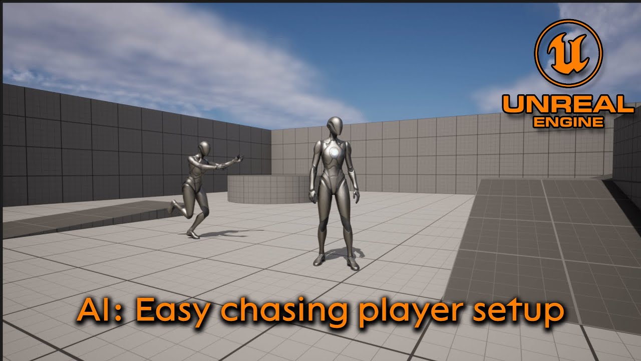 Ai Easy Chasing Player Setup Tutorial Unreal Engine 5 Youtube