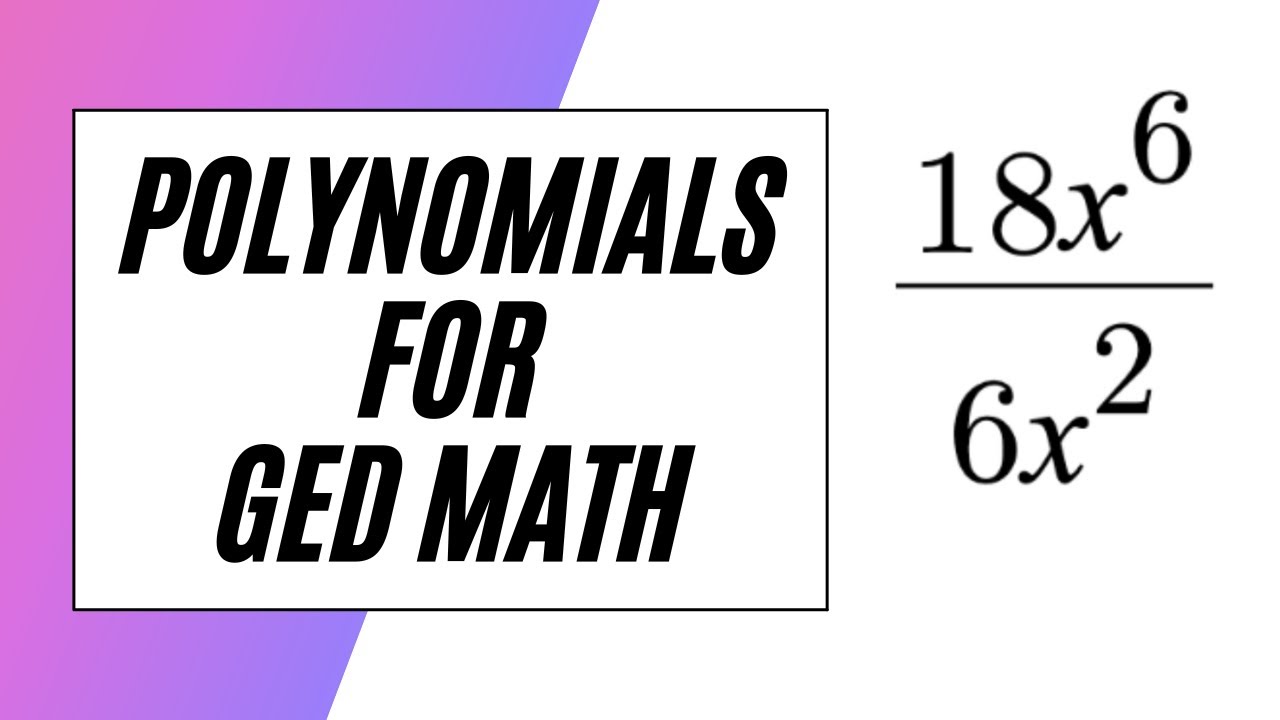 Polynomials On Ged Math Youtube