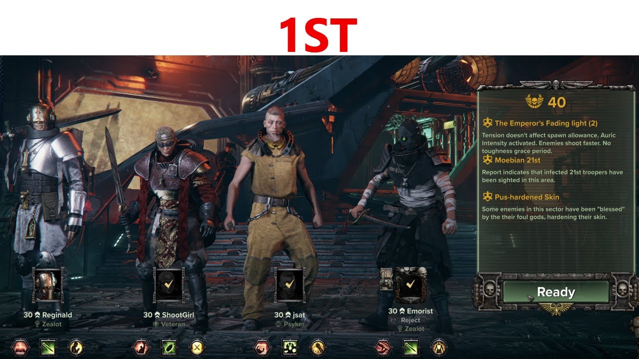 Full Havoc 40 Gameplay Darktide Youtube