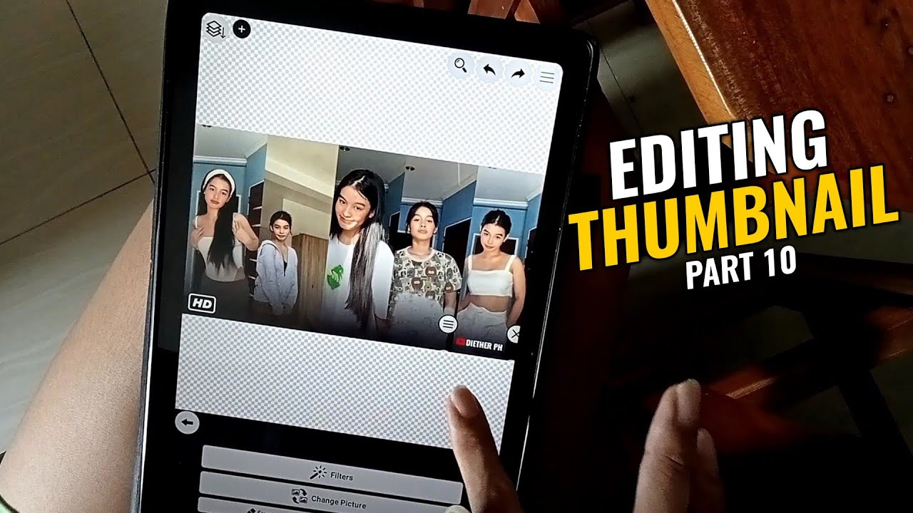 Editing Thumbnail Part 10 Youtube