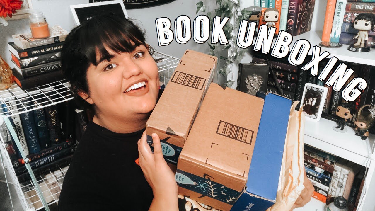 Book Unboxing Haul Youtube