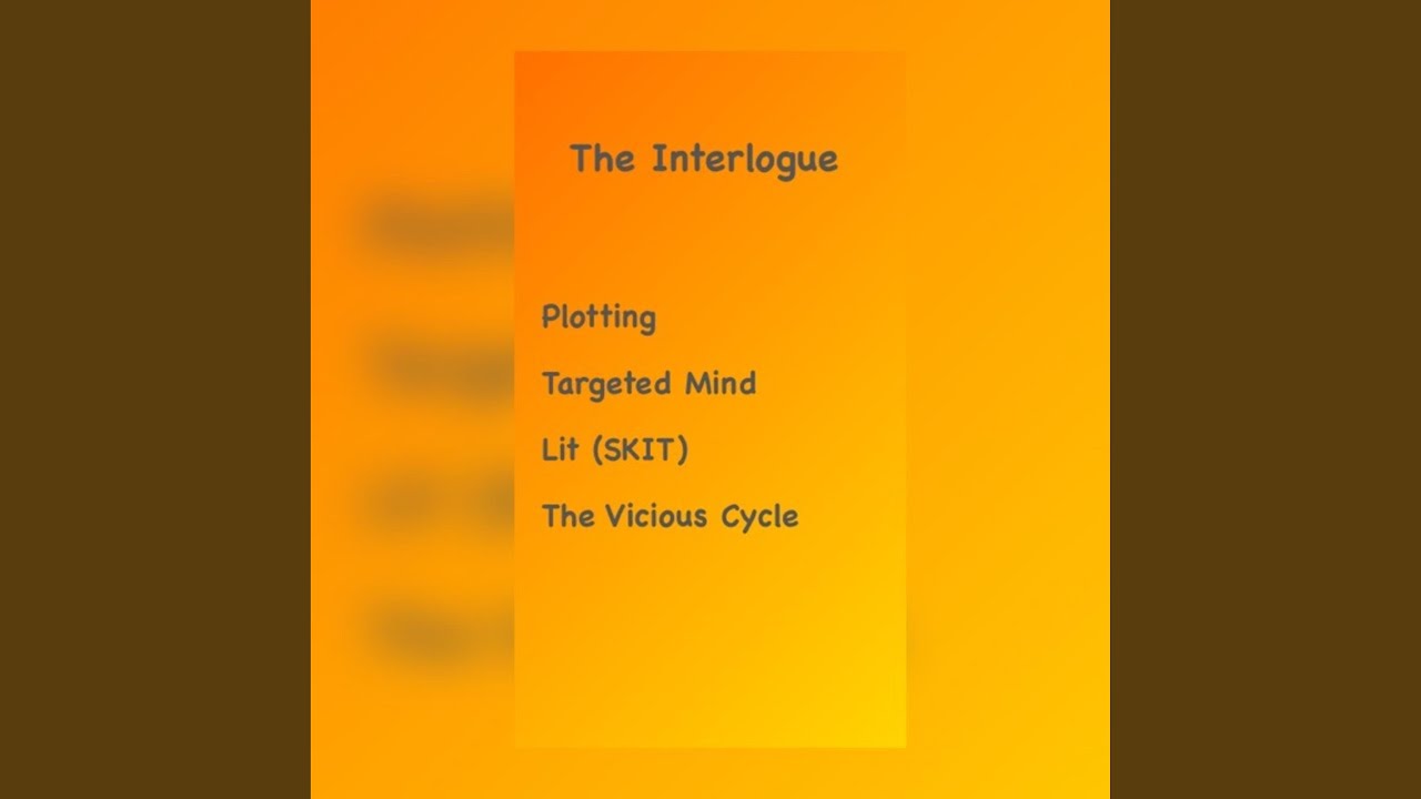 Plotting Intro Youtube