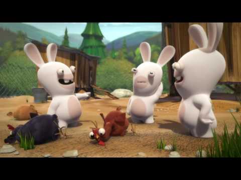 Rabbids Invasion - Mini Rabbid vs. Giant Chicken - VidoEmo - Emotional ...