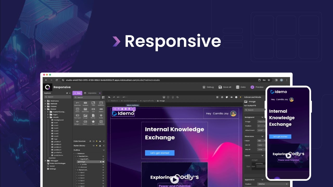 Qodly Hybrid Low Code Application Development