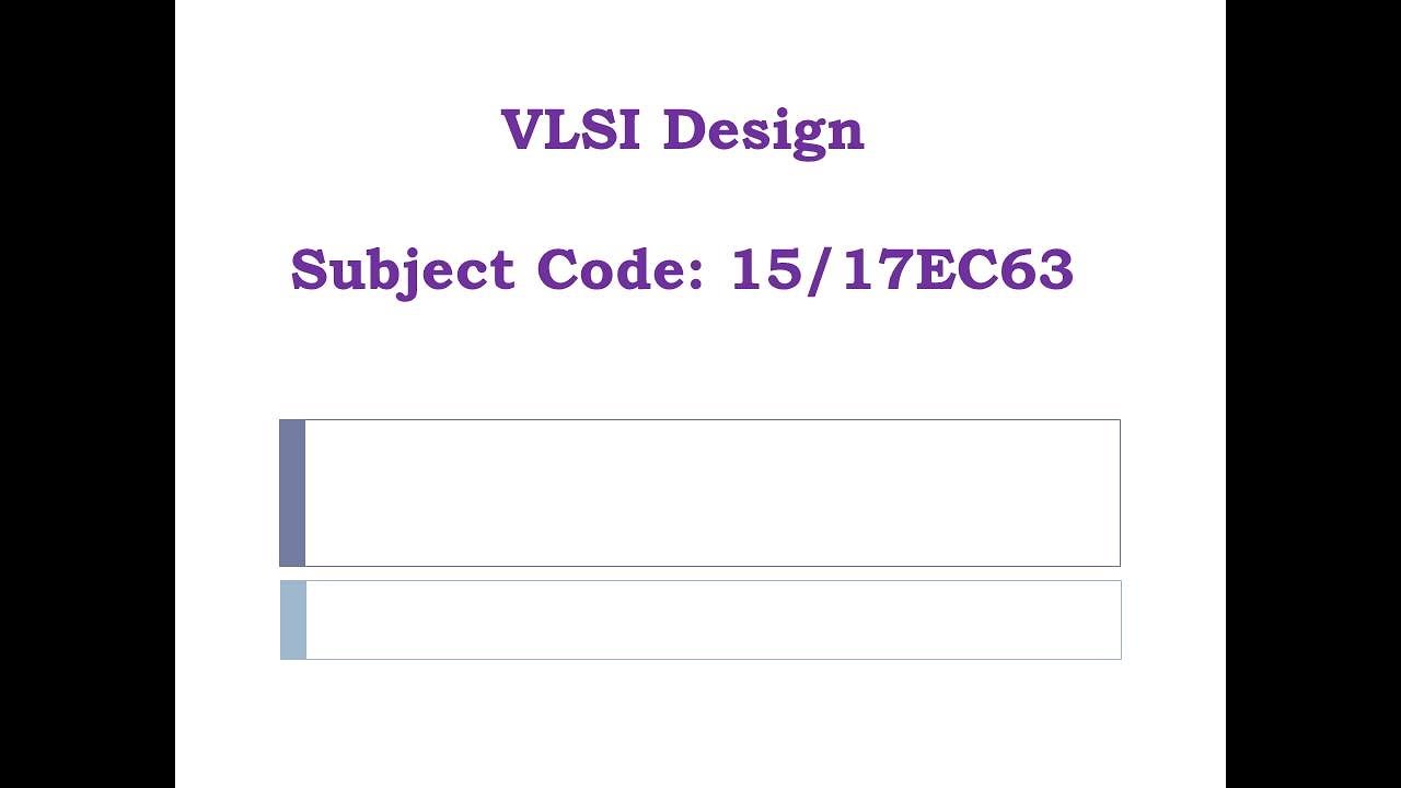 Vlsi Design Memory Elements Youtube