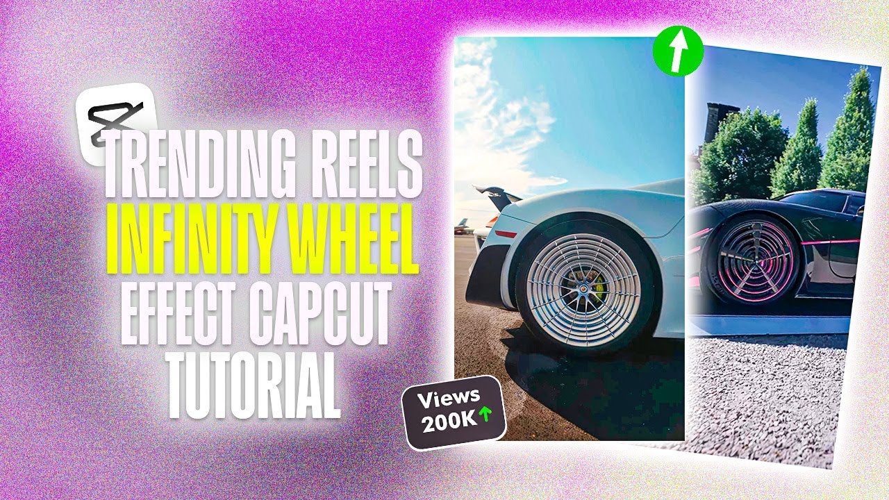 Capcut Infinity Wheel Effect Tutorial Easy Youtube