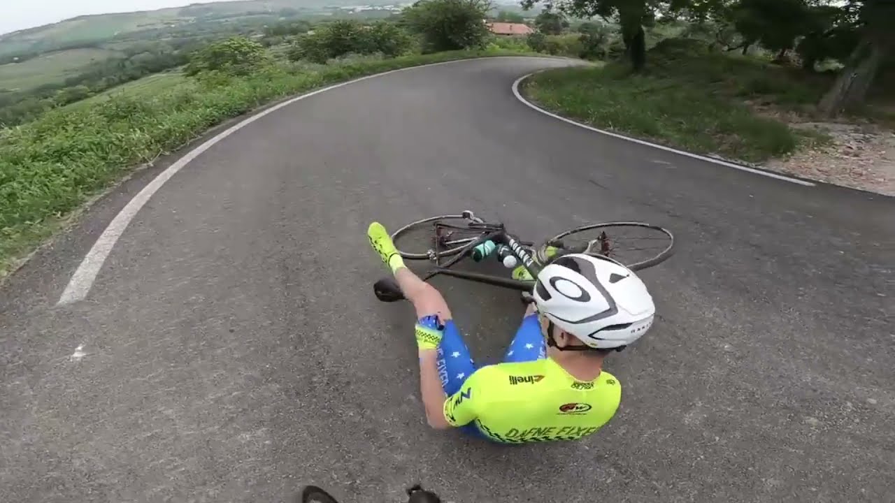 Devastating Road Cycling Crash Fails Compilation Youtube