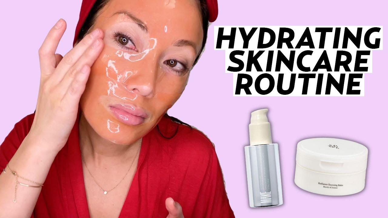 My Hydrating Nighttime Skincare Routine And Hair Growth Treatment