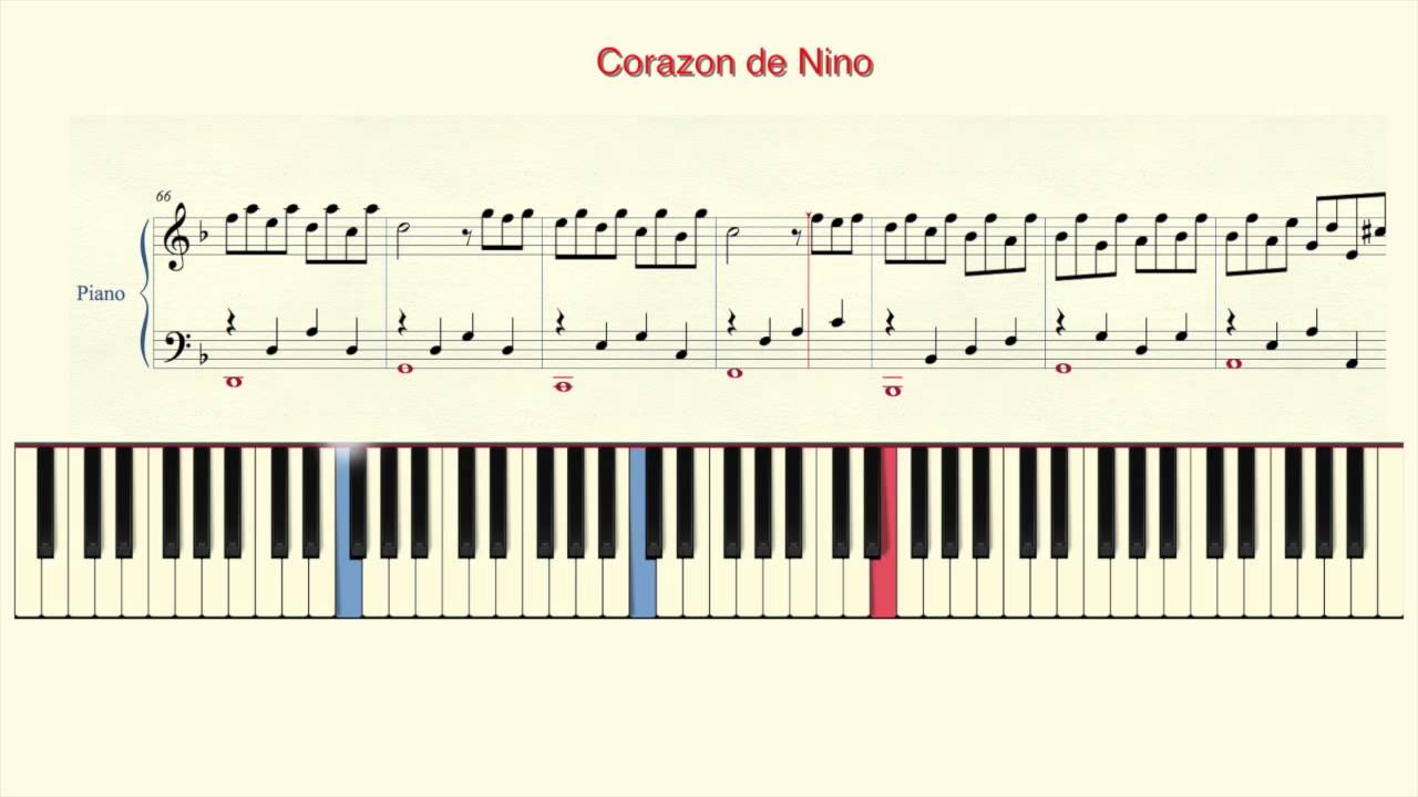Corazon De Niño Partitura Para Violin Pdf Actividad Del Niño