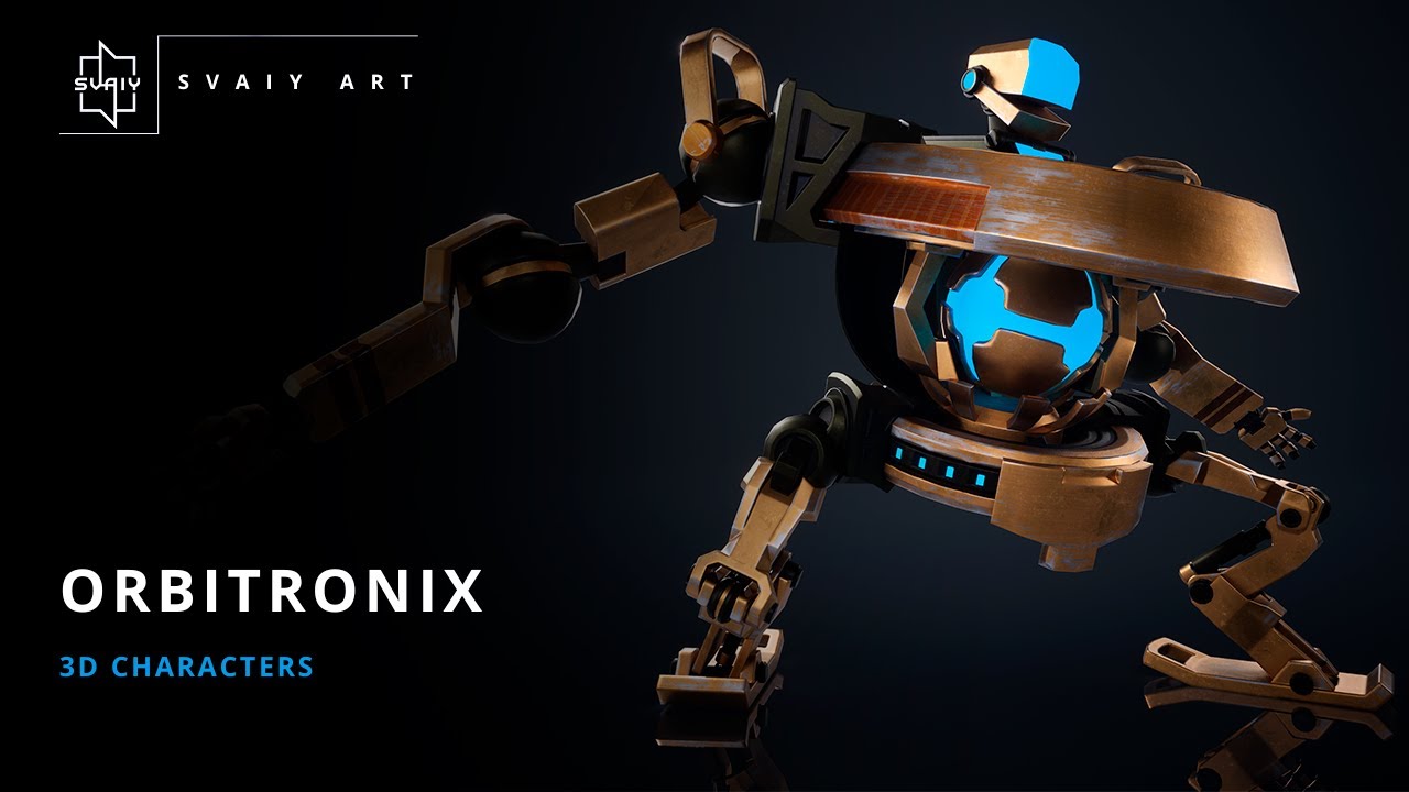 Orbitronix 3d Character Youtube