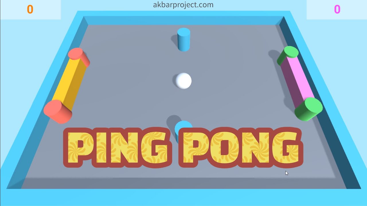 Tutorial Membuat Game Ping Pong 3d Di Unity Youtube