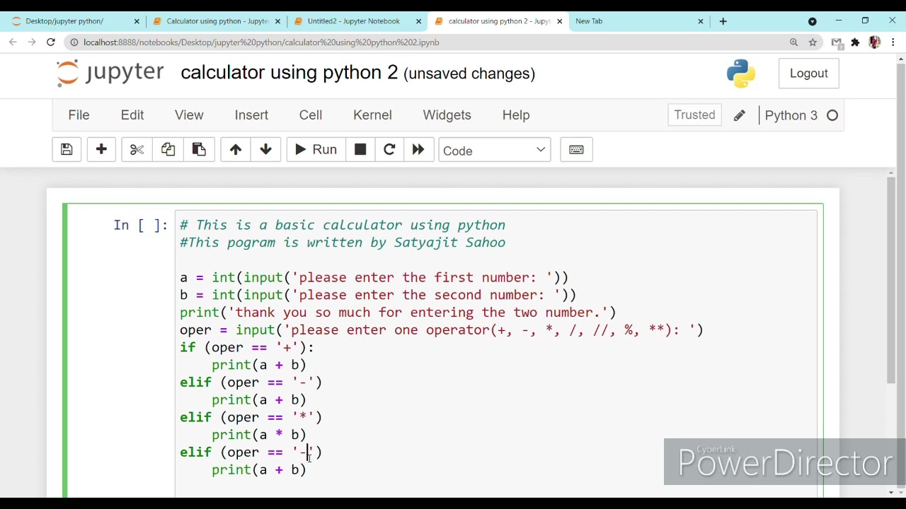 Simple Calculator In Python Using Class At Sherry Hubbard Blog