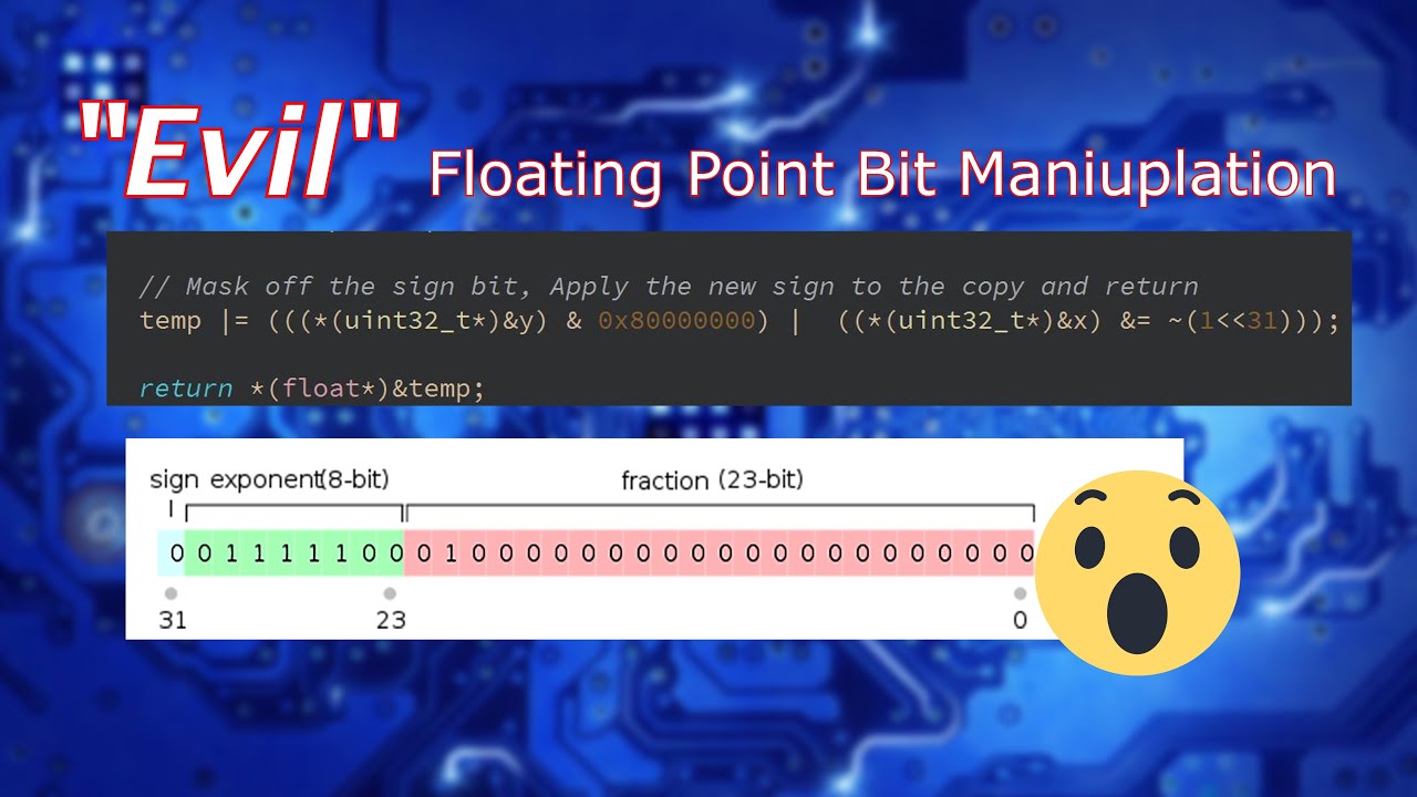 Performance Problem Solving In C Floating Point Bit Manipulation Youtube